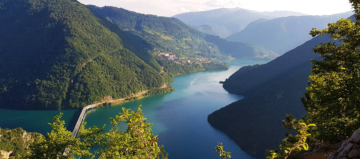 White water rafting on the Tara River in Montenegro